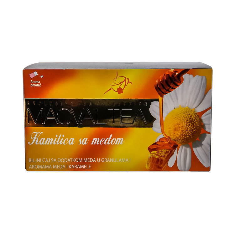 Macval tea čaj kamilica sa medom 25g