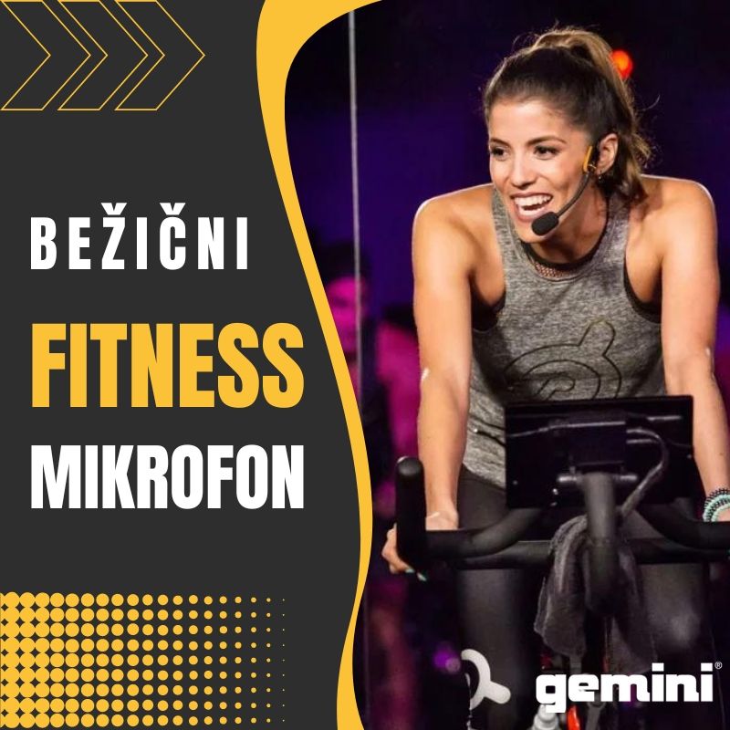 Fitness Mikrofon bežični - Gemini Head Set