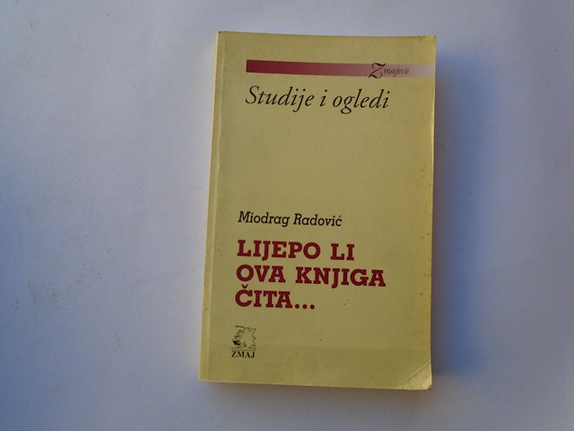 Lijepo li ova knjiga čita..M.Radović, zmaj, KPZ pg