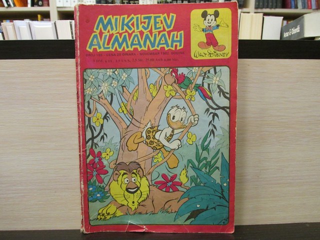 MIKIJEV ALMANAH broj 185 - novembar 1982. godine