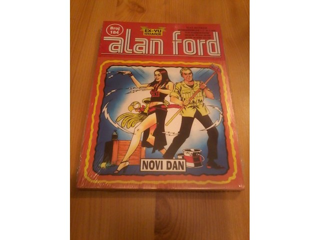 Alan Ford broj 184  Novi dan   celofan