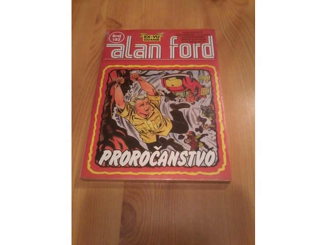 Alan Ford broj 183 Proročanstvo    celofan