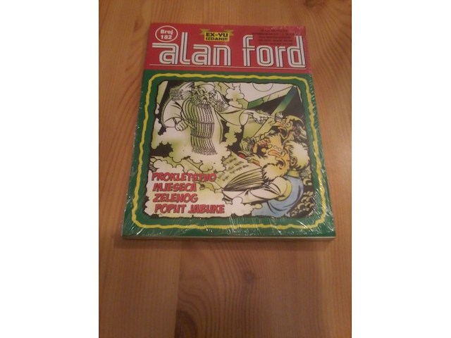 Alan Ford broj 182 Prokletstvo mjeseca zelenog poput ja