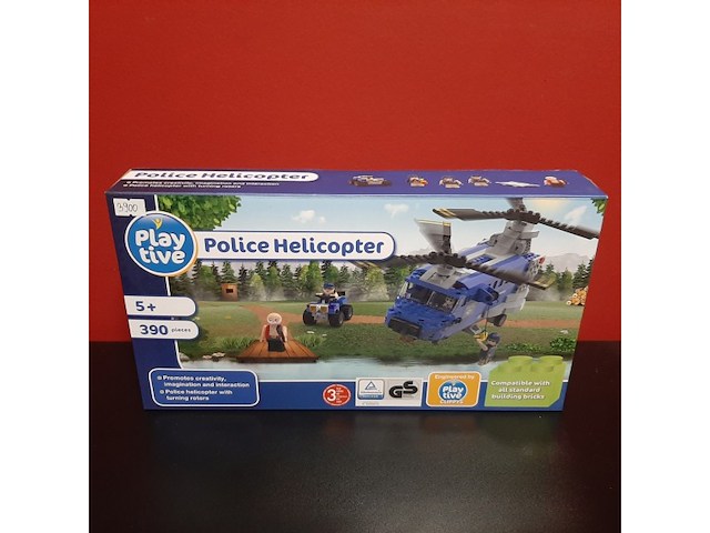 Kocke Play tive police helicopter