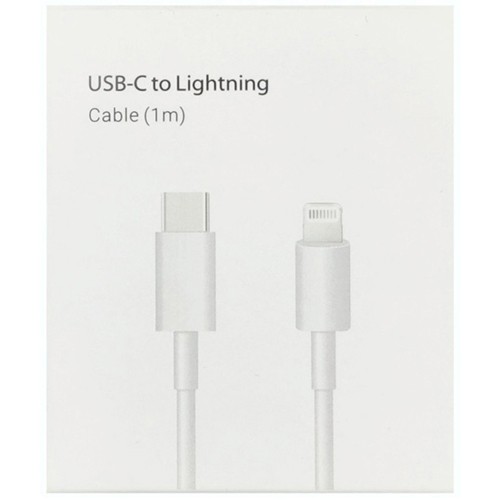 Gembird USB 3.0 Type-C to iPhone Lightening 8-pin cable, 20W PD 1.0m, iPhone, iPad, Macbook, airpod, white | CCP-AMCM-AMLM-1.0M