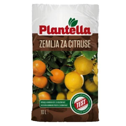 Zemlja za citruse 10l Plantella