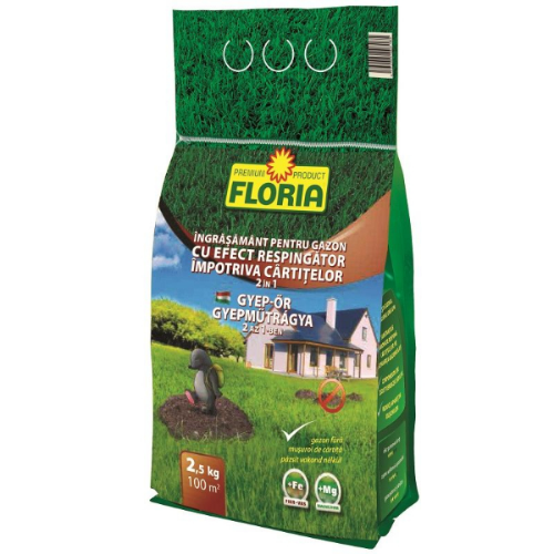 Đubrivo za travnjake sa efektom protiv krtice Floria