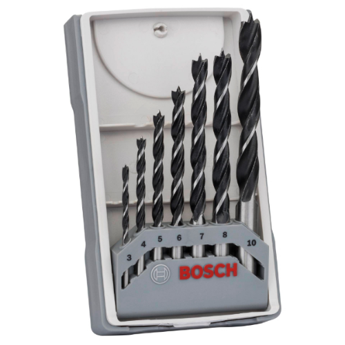 Bosch 7-delni set burgija za drvo 3;4;5;6;7;8;10mm