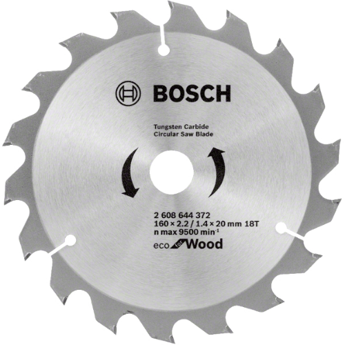 Bosch list testere kružni za drvo 160mm 18T ECO