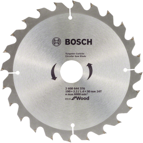 Bosch list testere kružni za drvo 190mm 24T ECO