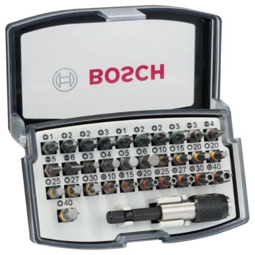 Bosch 32 delni set bitova sa brzo izmenjivim držačem