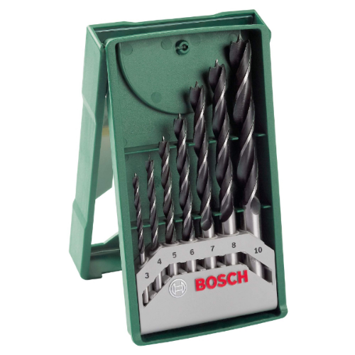 Bosch 7-delni Mini-X-Line set burgija za drvo 3-10mm