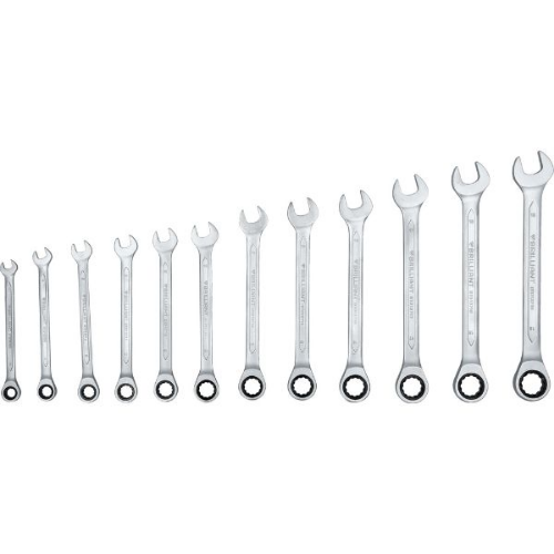Brilliant tools set nasadnih okastih ključeva 8-19 mm 5 delni