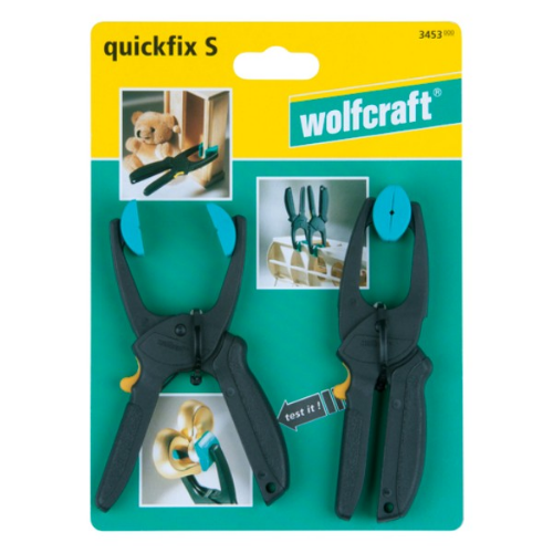 Wolfcraft Quickfix, mini štipaljka pakovanje 2 komada