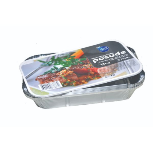 Fresh Posuda aluminijumska T-2; 3/1 960ml