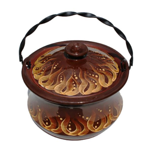 Đuvečara - kotlić 6l vatra etno keramika