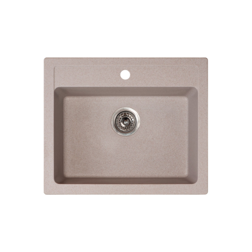 Metalac granitna sudopera xQuadro 60 600x500 Beige