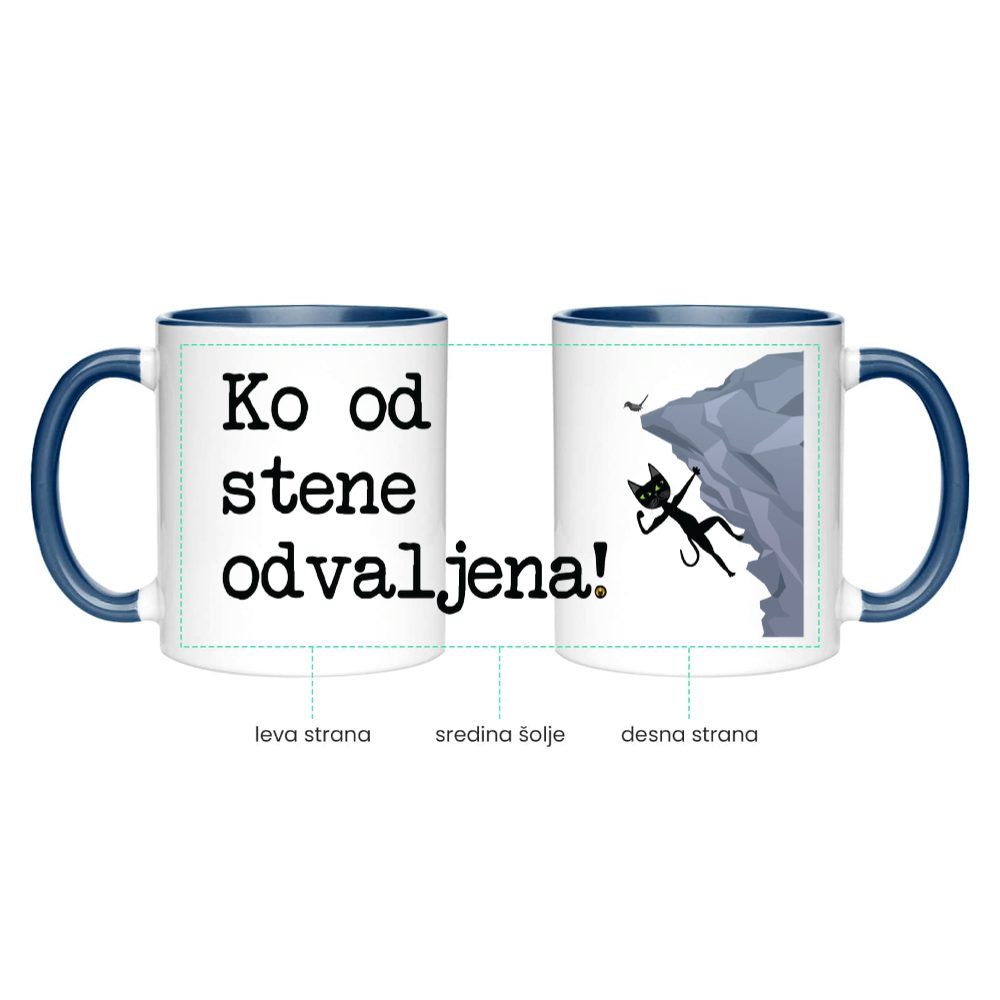 Ko od stene odvaljena