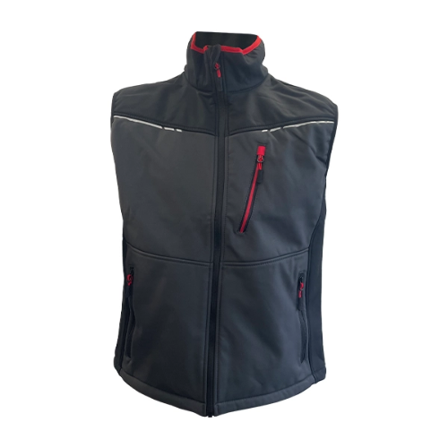 Black Peak William softshell prsluk crnosivi