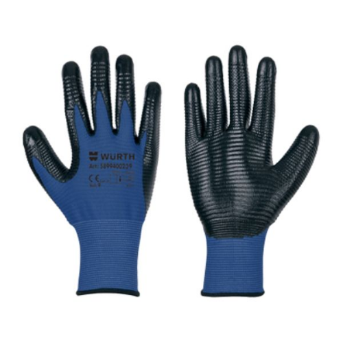 Wurth rukavice zaštitne nitril blue wave veličina 10