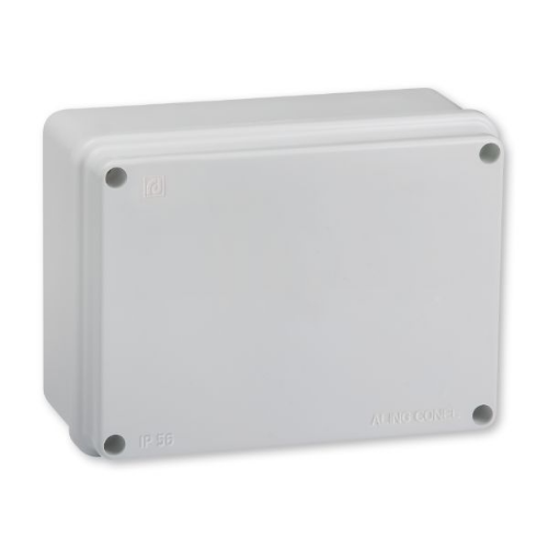 Aling-Conel kutija razvodna na zid 150x110x70 IP56 ABS G/W 650°C, siva