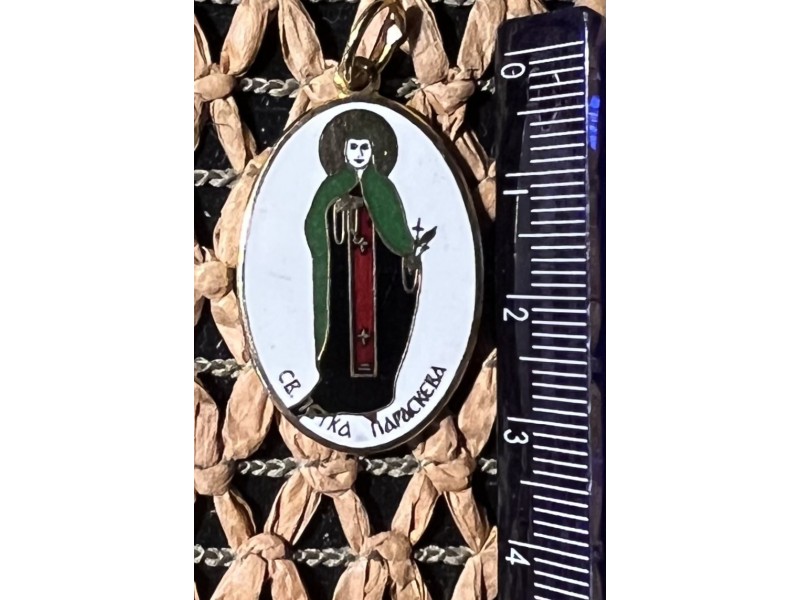 crkvena slicica amulet privezak