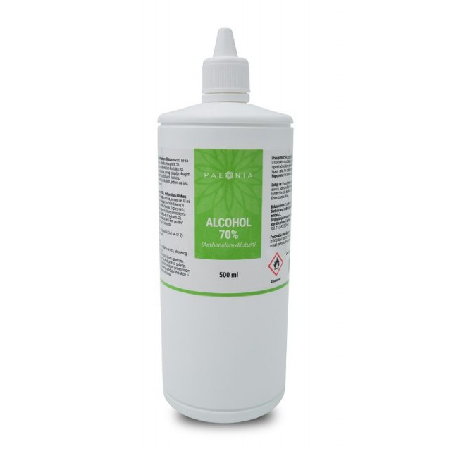 ALKOHOL 70% PAEONIA 500ML