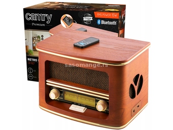 Camry CR1167 - Retro Radio BT/ MP3 /USB/ CD