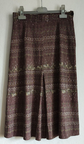 Vintage zvonasta suknja sa faltom vel.S/M