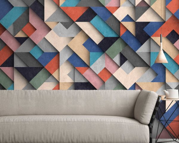 LIVINGWALLS WALLPAPER «GRAPHICS, COLORFUL» 382871