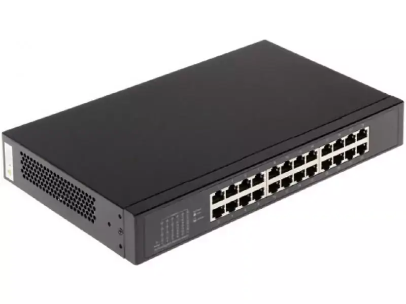 DAHUA PFS3024-24GT 24-PORT 10/100/1000M SWITCH, 24X GBIT RJ45 PORT, RACKMOUNT (ALT. GS1024D