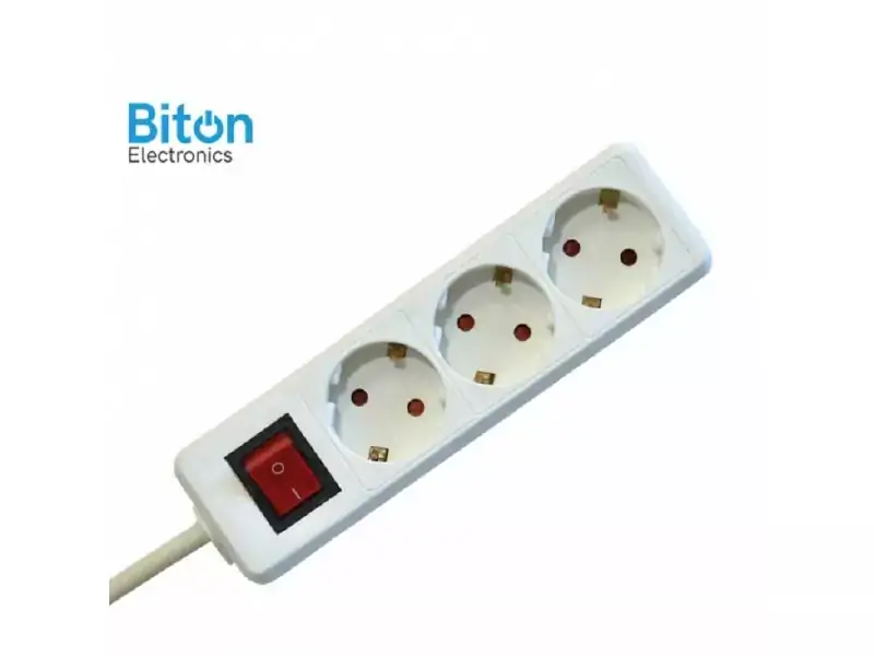 BITON ELECTRONICS PRENOSNA PIKLJUČNICA 3 / 5 MET PREKIDAČ PP/J 3X1.5MM (ET10106)