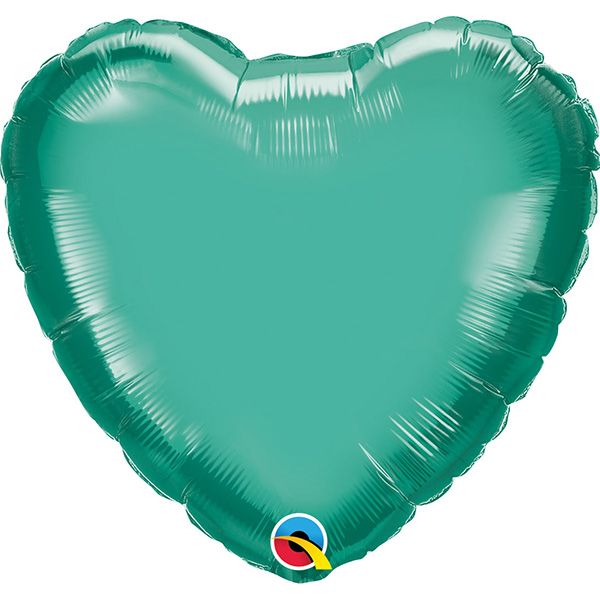 90056
18″ Foil Chrome Green Heart