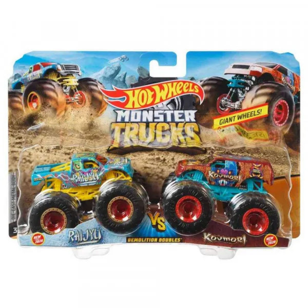 Hot Wheels Monster Trucks 2u1