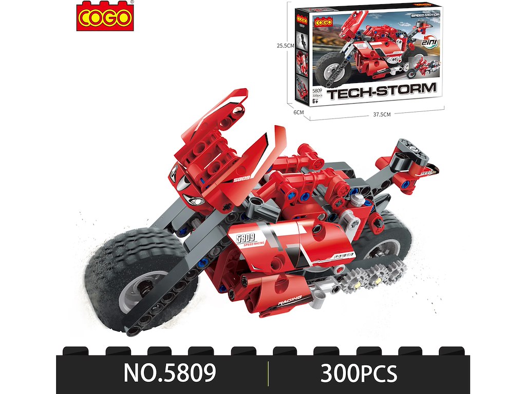 Cogo Tech-storm motor 2u1