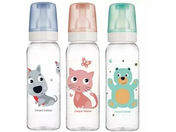 Canpol Baby Flasica 250Ml 11/841 Happy Animals