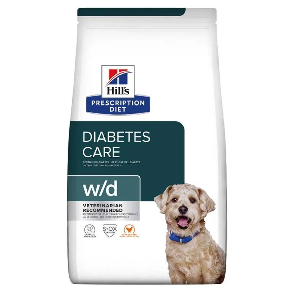 Hill's Prescription Diet dog veterinarska dijeta W/D 10kg