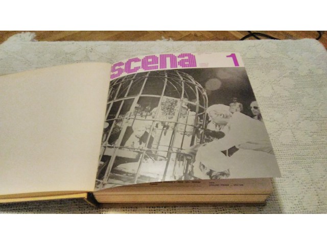 Casopis SCENA 1-6,1976,,UKORICENO,,ODLICNO