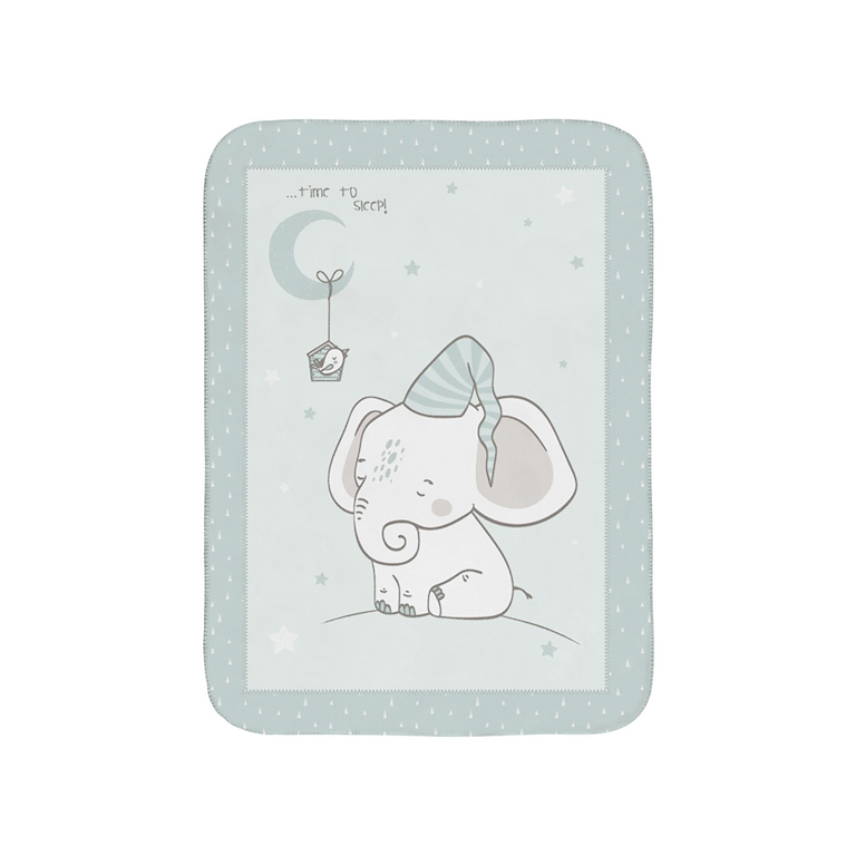 Kikka Boo Super soft bebi ćebence 80×110 Elephant Time KKB21131