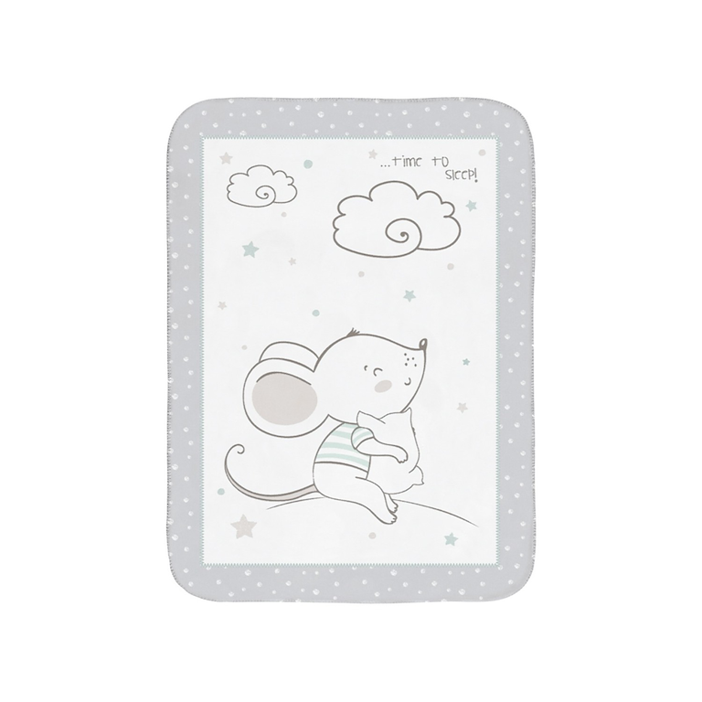 Kikka Boo Super soft bebi ćebence 80×110 Joyful Mice KKB21129