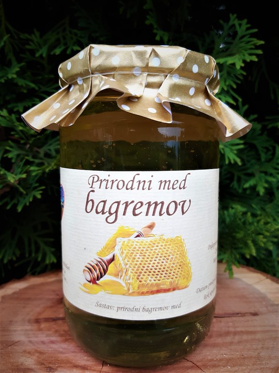 BAGREMOV MED PRIRODNI 950 GR