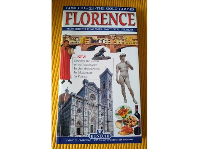 Firenca - Florence. Bonechi The gold guides -NOVA-