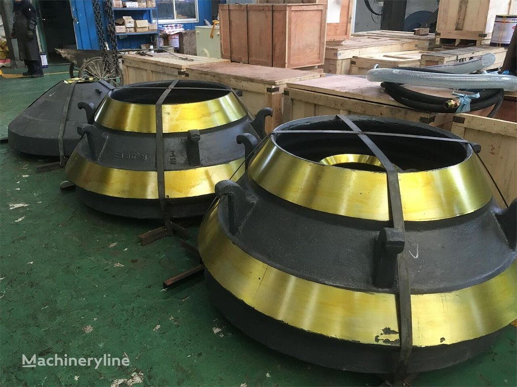 Nova Kinglink Mantle and Concave for MINYU Cone Crushers konusna drobilica