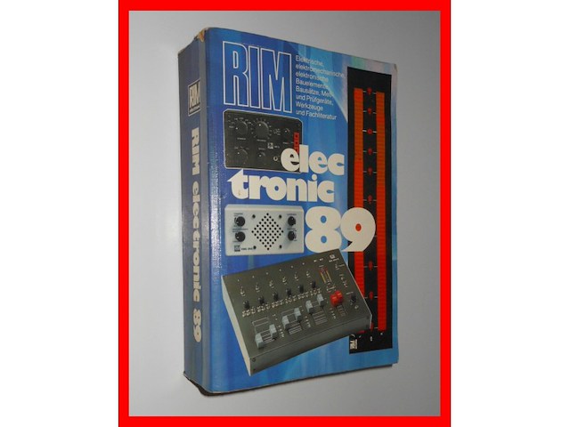 RIM Electronic 89 - Katalog, godišnjak