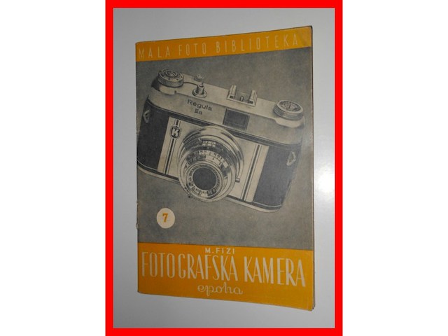 Fotografska kamera - Milan Fizi