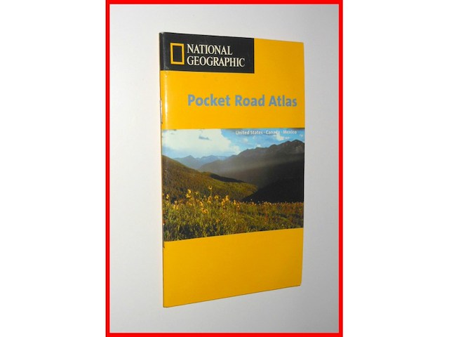 Pocket Road Atlas - National Geographic, 1998