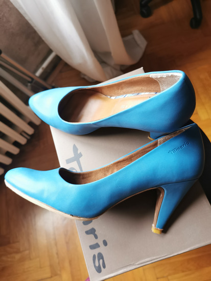 Plave cipele na štiklu Tamaris