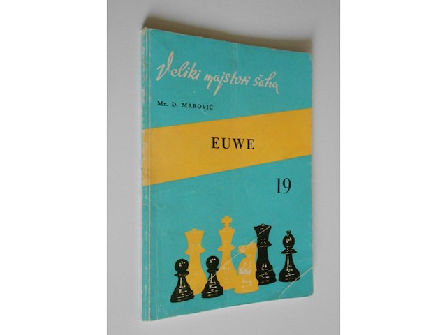 Veliki majstori šaha, Dr Max Euwe - Mr Dražen Marović