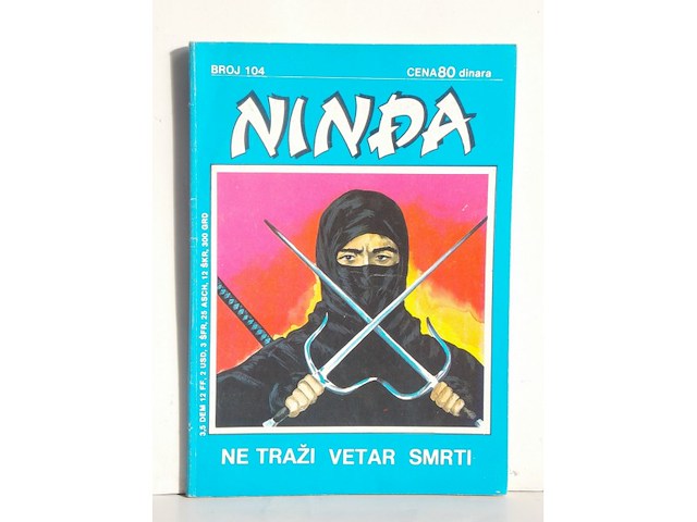 NINĐA BROJ 104 - Ne traži vetar smrti