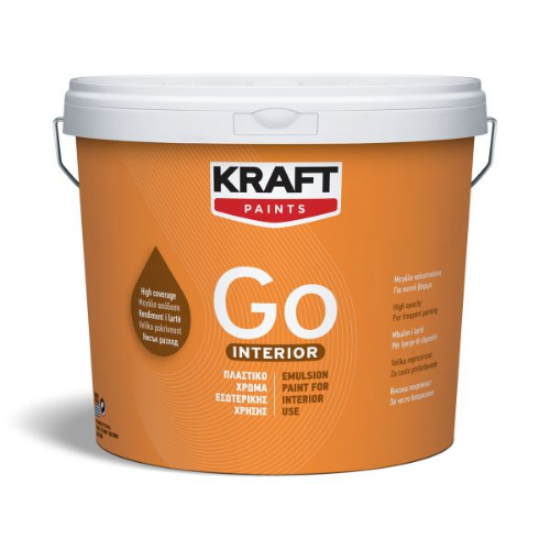 Kraft go! interior white 9l boja za zidove